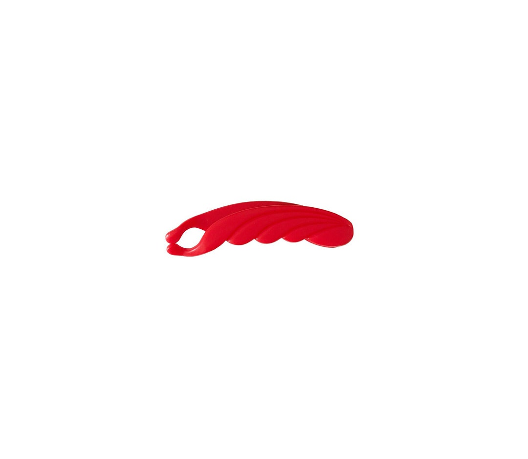 Retro Vintage 80s Red Angel Wing Shape Smooth Lightweight Colourful ...