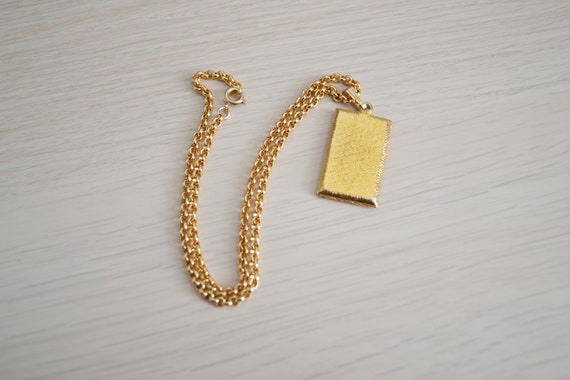 Vintage Retro 90s Gold Rectangle C D Letter Personali… - Gem