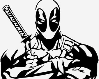 Deadpool vector | Etsy