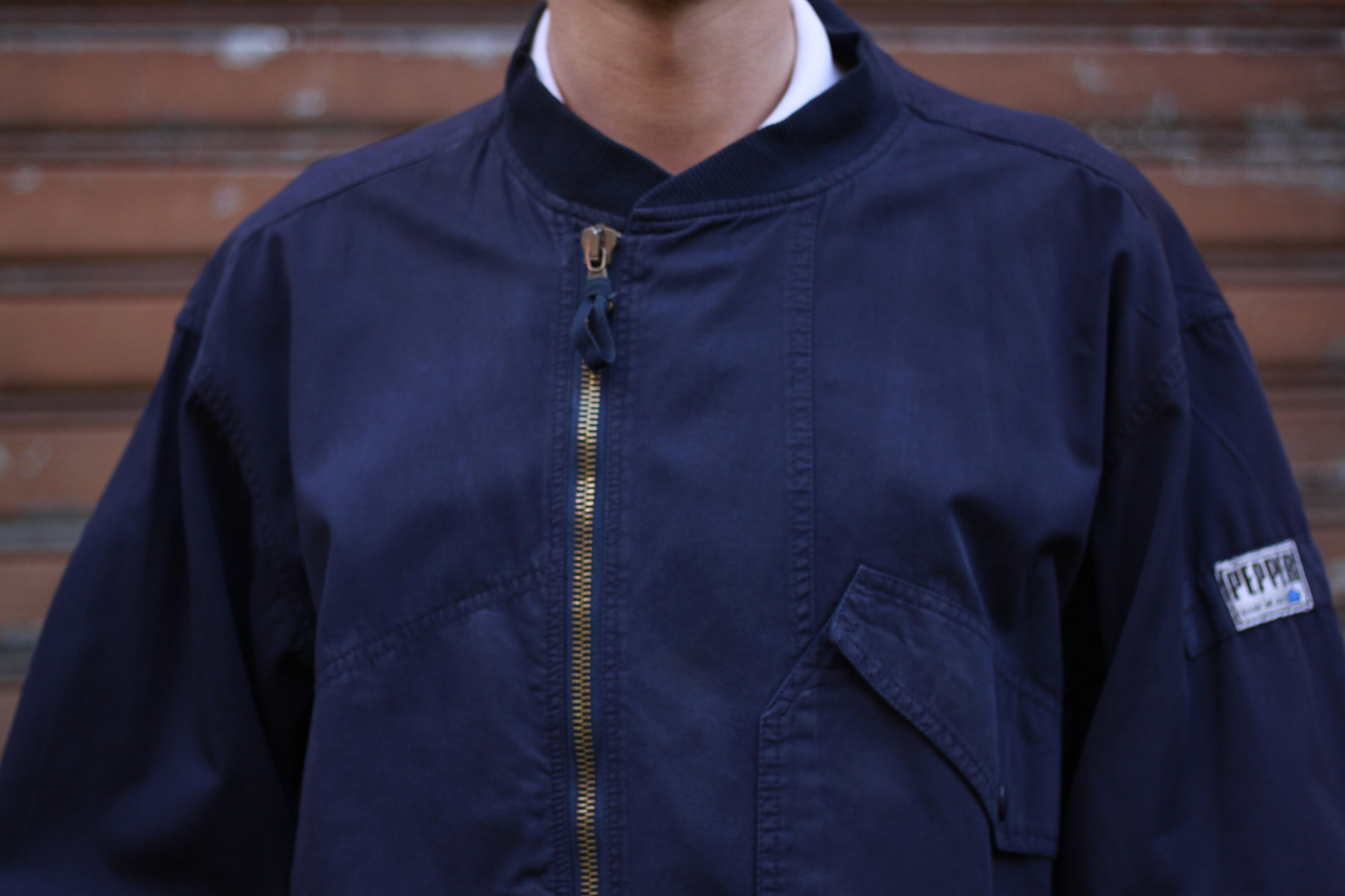 80's Cotton Bomber Style Jacket / Sportswear / Casual / - Etsy