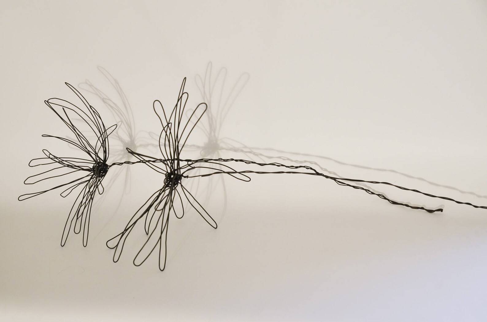 Two Large Wire Flowers of Daisy, Bouquet of Flower, Wire Sculpture - Etsy