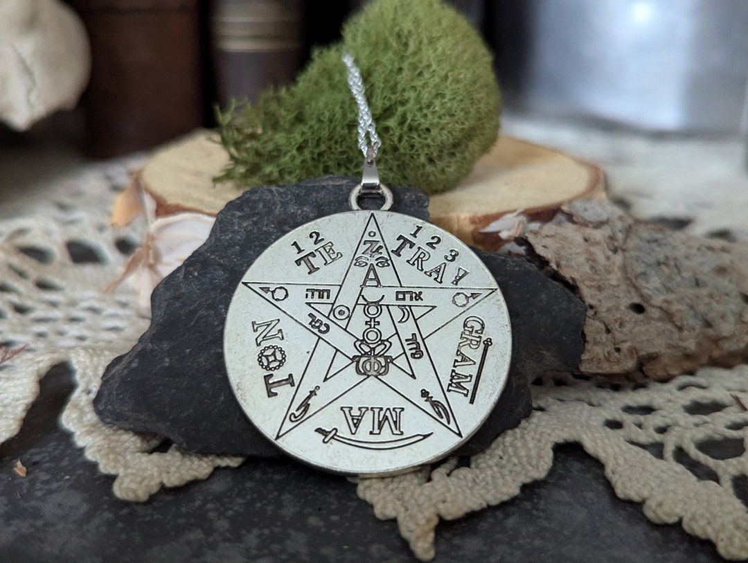 Talisman Amulet Tetragrammaton Ultimate Protection Ward off Evil Cabal ...