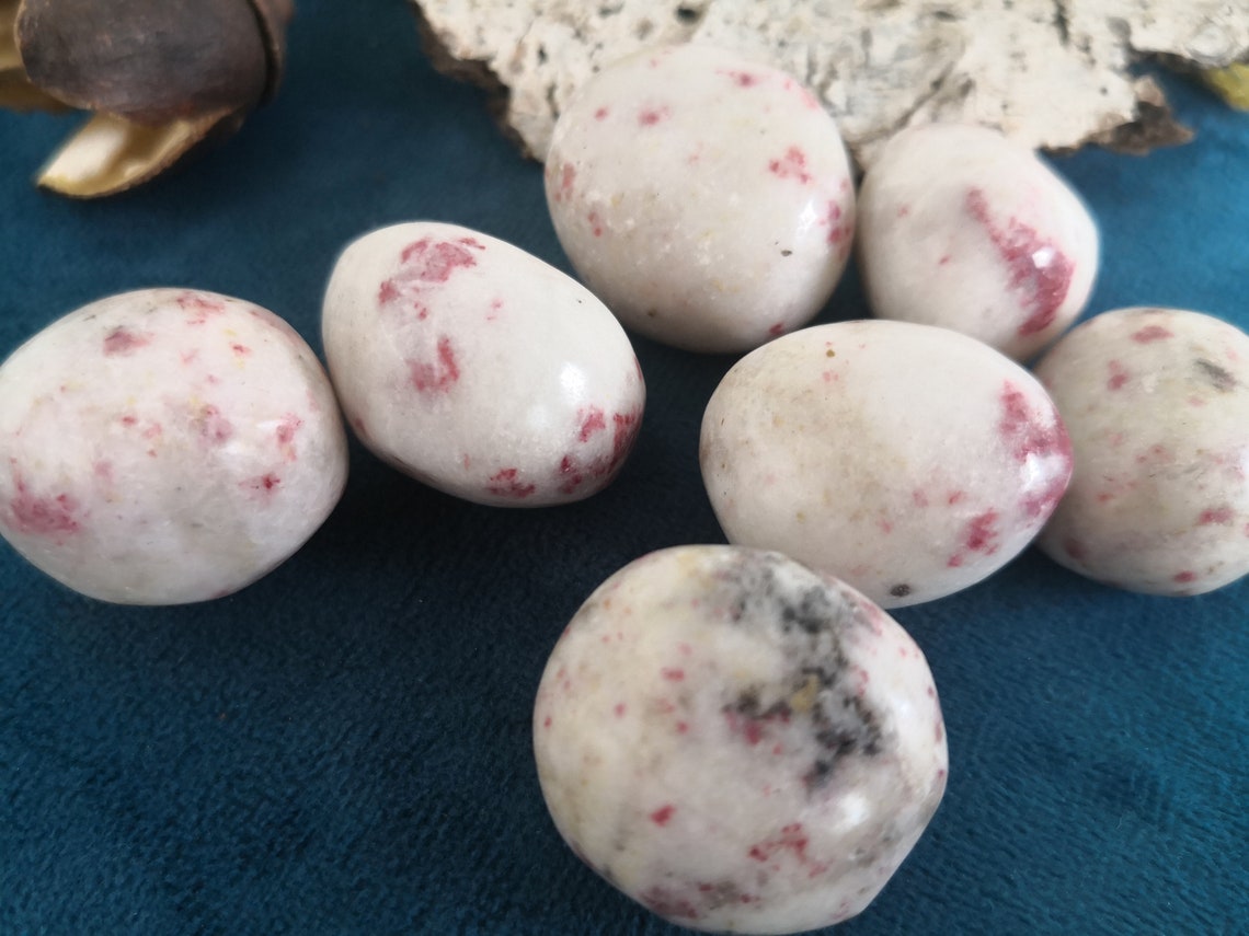 Buy Cinabrite Stone Rolled Polished Lithotherapy Mineral Crystals ...