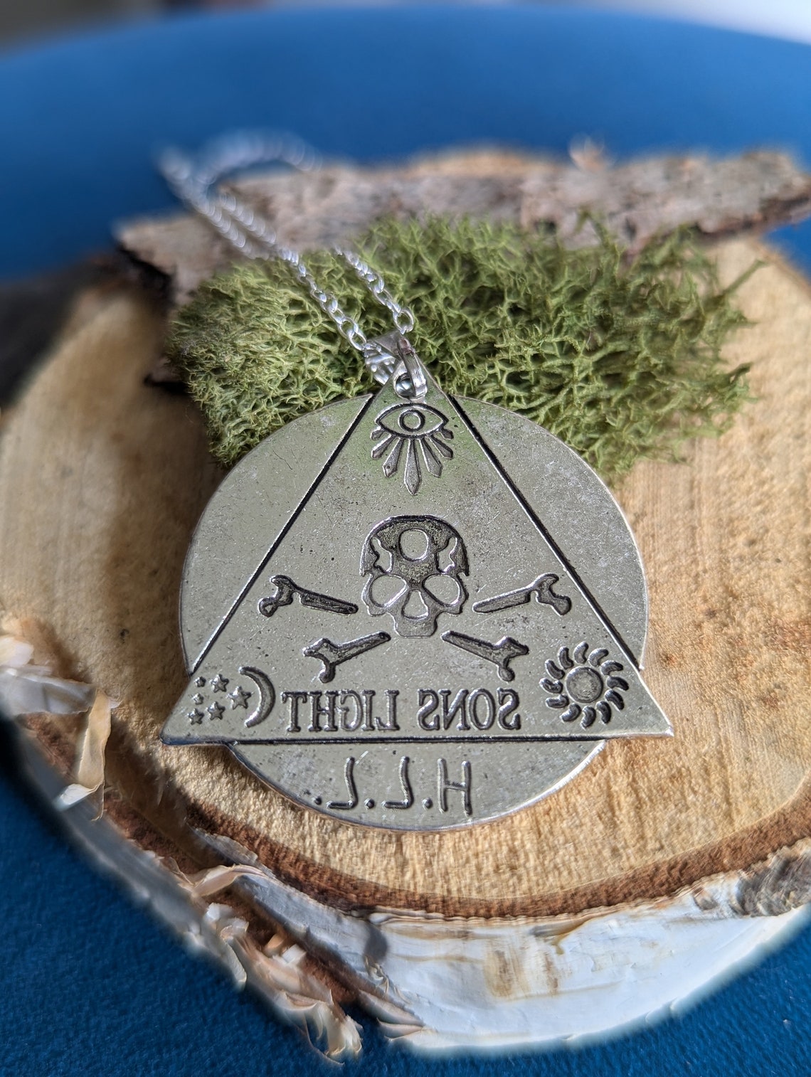 Talisman Amulet Vitriol Freemason Eye Providence Jewel Man Woman ...