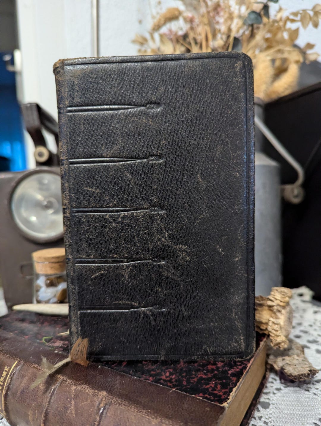 Old French Missal Missal and Vesperal Leather 1946s Vintage Religious ...