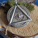 Talisman Amulet Vitriol Freemason Eye Providence Jewel Man Woman ...