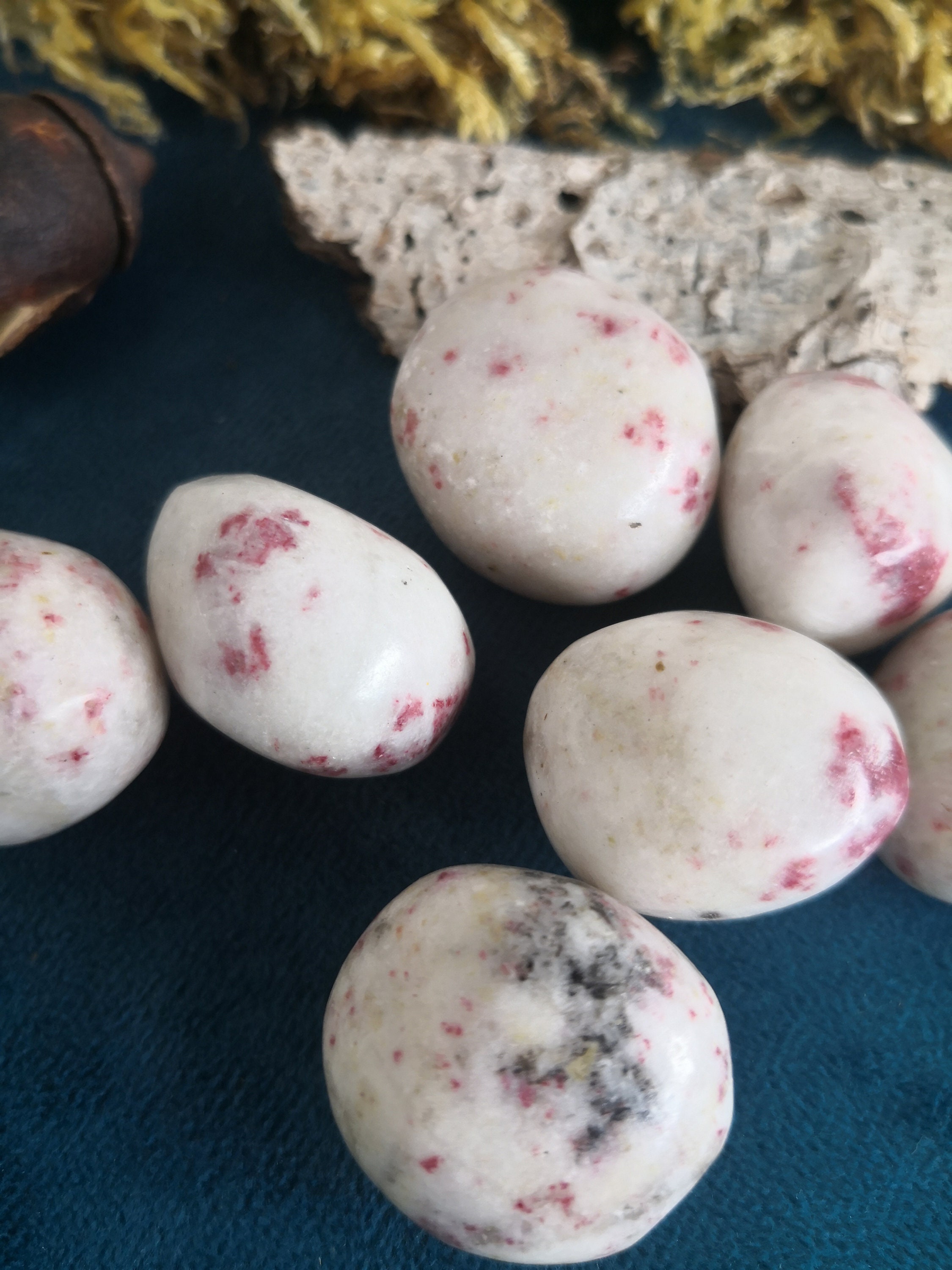 Buy Cinabrite Polished Tumbled Stone Lithotherapy Mineral Crystals ...