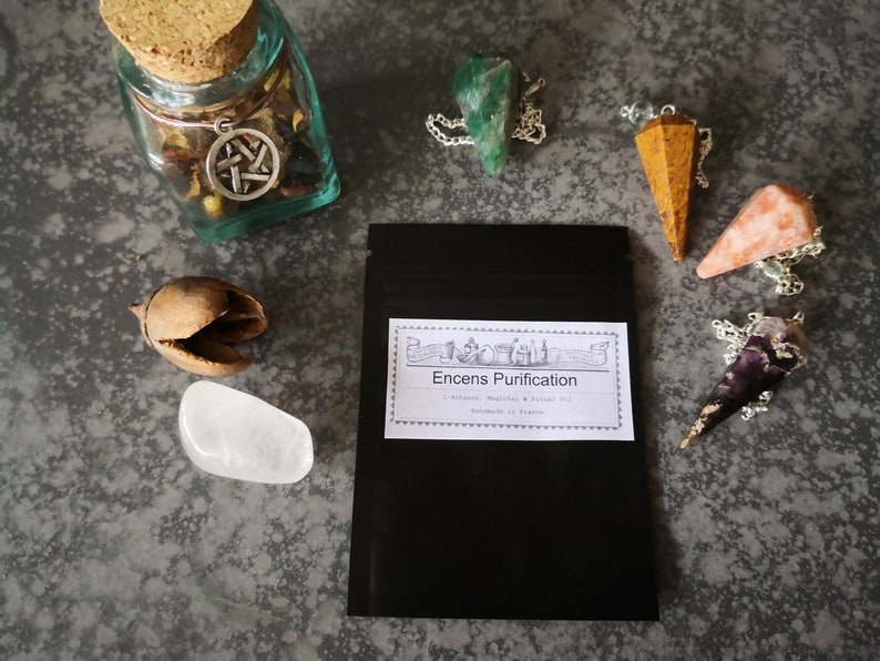 Kit pack radiesthésie radionique planche pendule encens pierre - Etsy ...