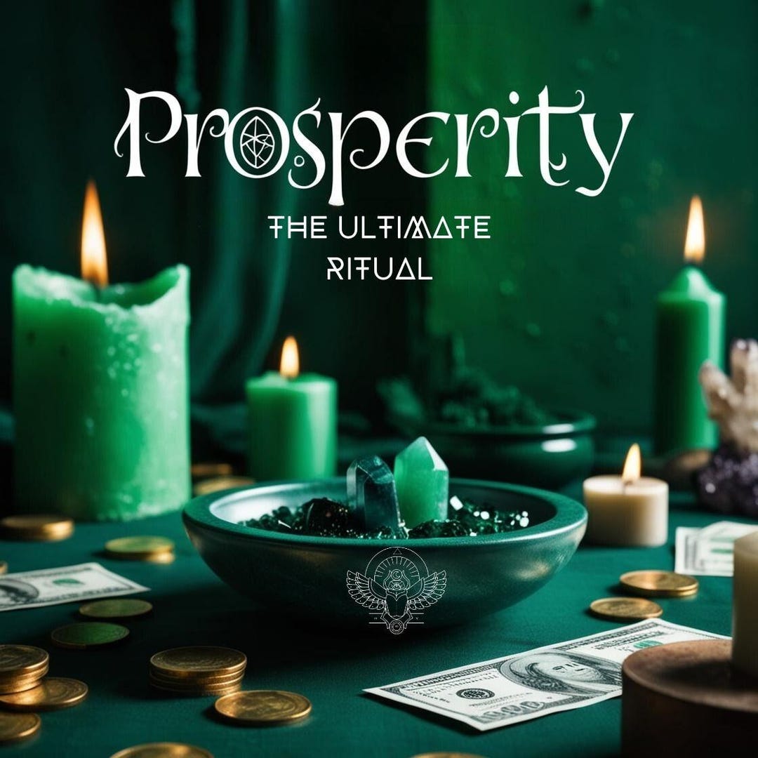 Prosperity Ritual Kit, Money Spell, Box, Witch - Etsy