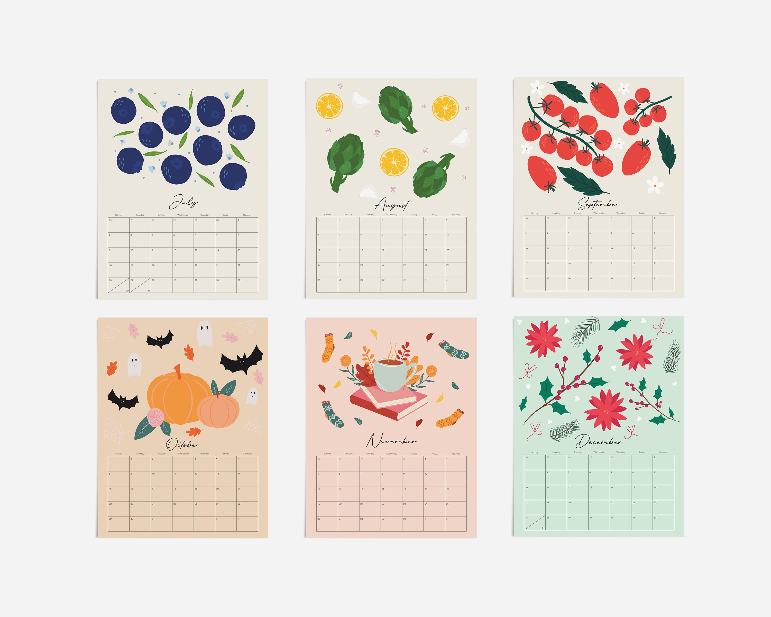 Art Calendar Wall Hanging at Gene Courtney blog