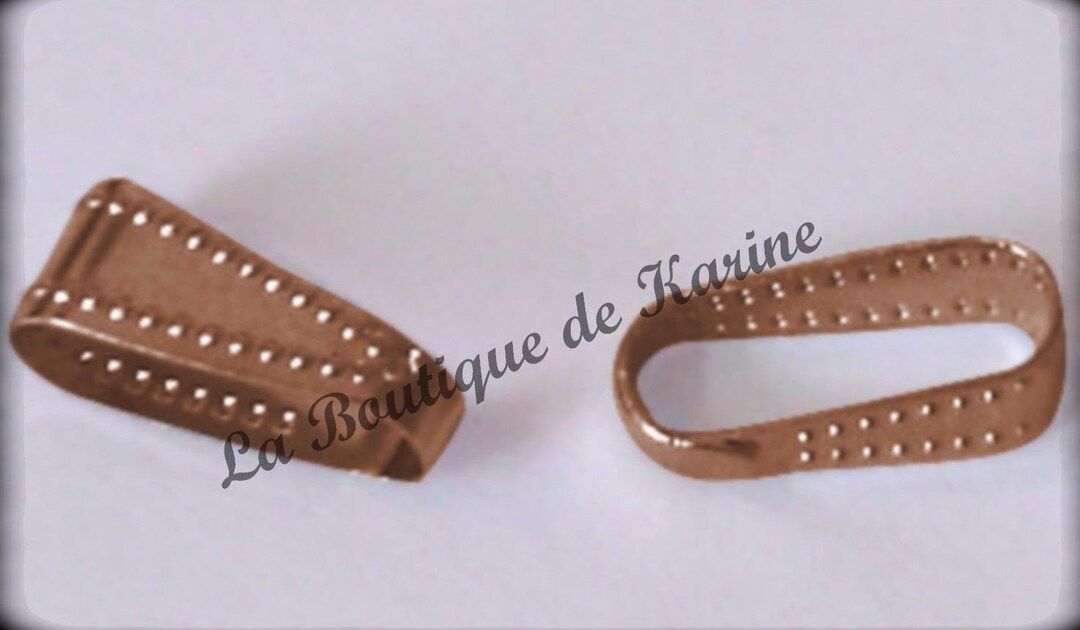 50 BAILS Bail: Metal Copper 11 X 4 Mm Creation Jewelry Beads - Etsy