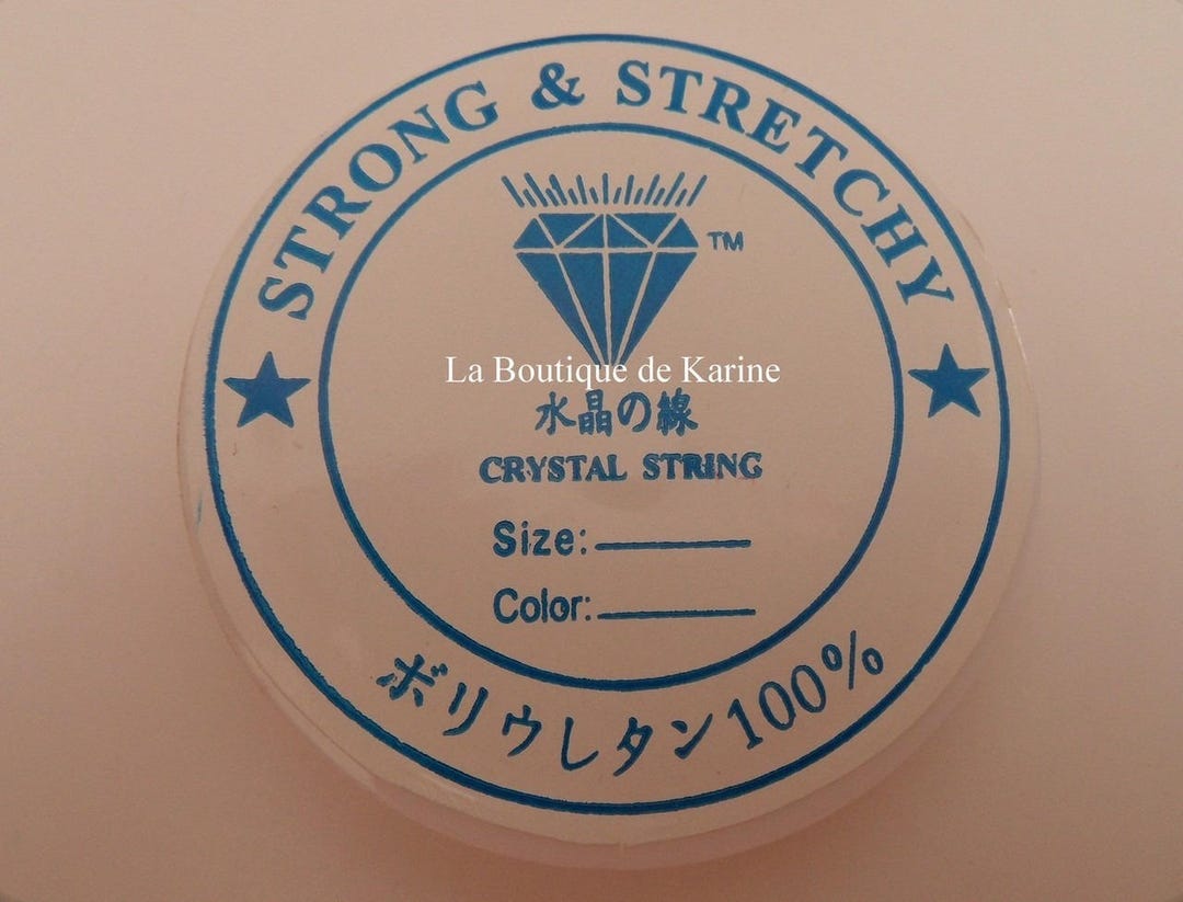 SPOOL of TRANSPARENT Semi-elastic Thread Length 4 M Diameter 1 Mm ...