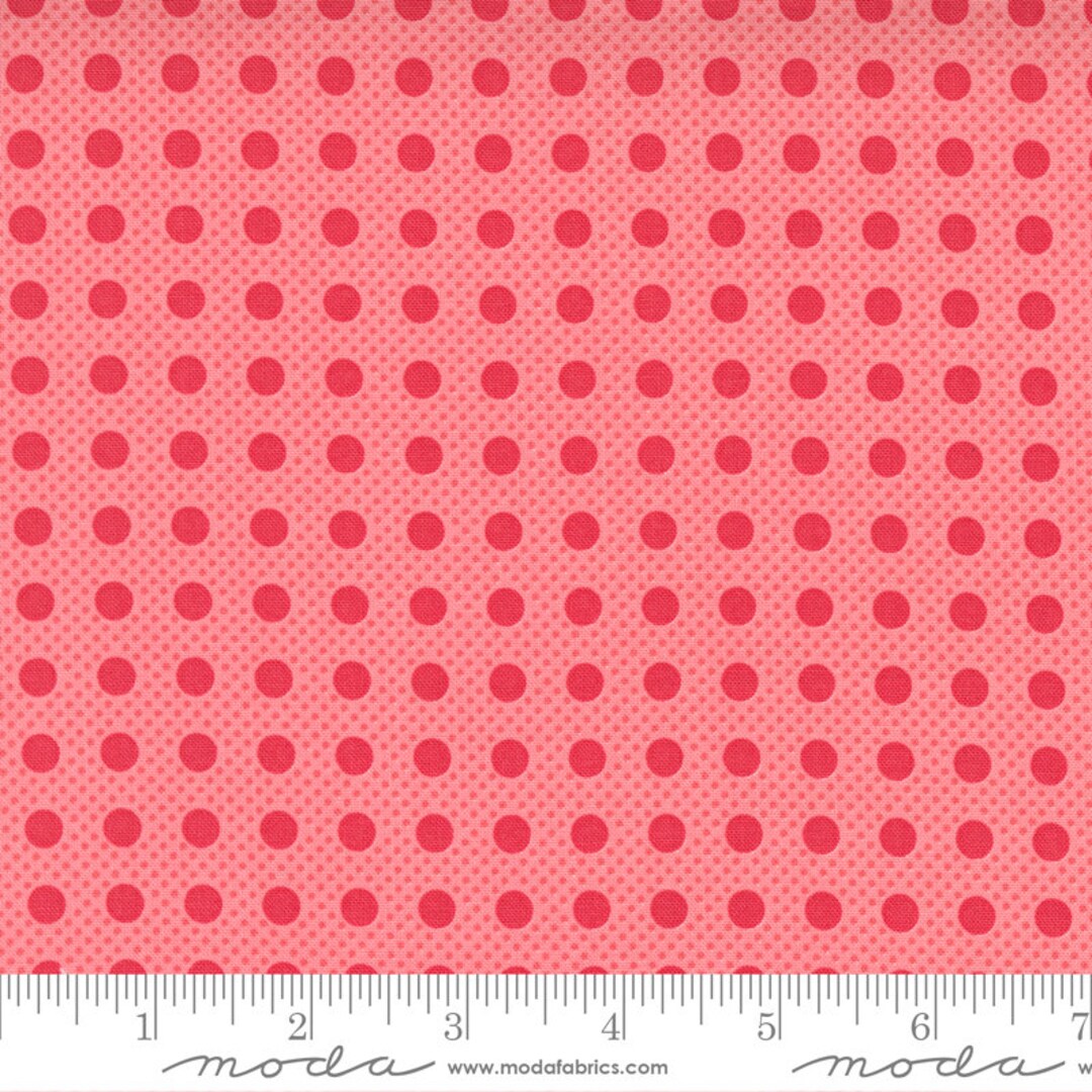Beautiful Day - Corey Yoder - Polka Dot - Tea Rose Scarlet - 29137-29 ...