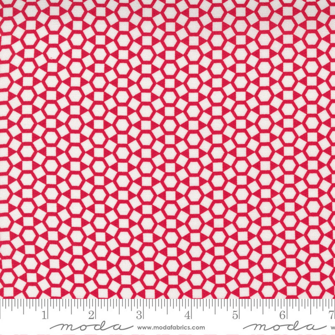 One Fine Day - Bonnie & Camille - Shine - Red - 55236-11 - Fabric is ...