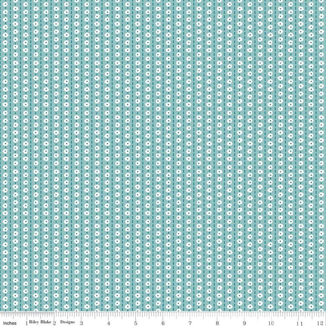 Stitch - Lori Holt - Daisy Chain - Cottage - C10926-cottage - Fabric is ...