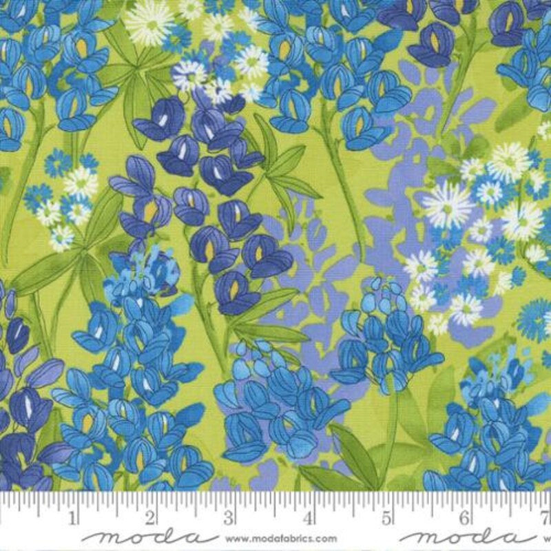 Bluebonnet Fabric - Etsy