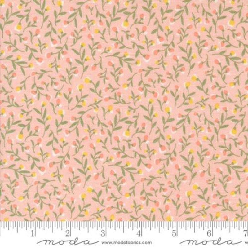 Blush Floral Fabric - Etsy