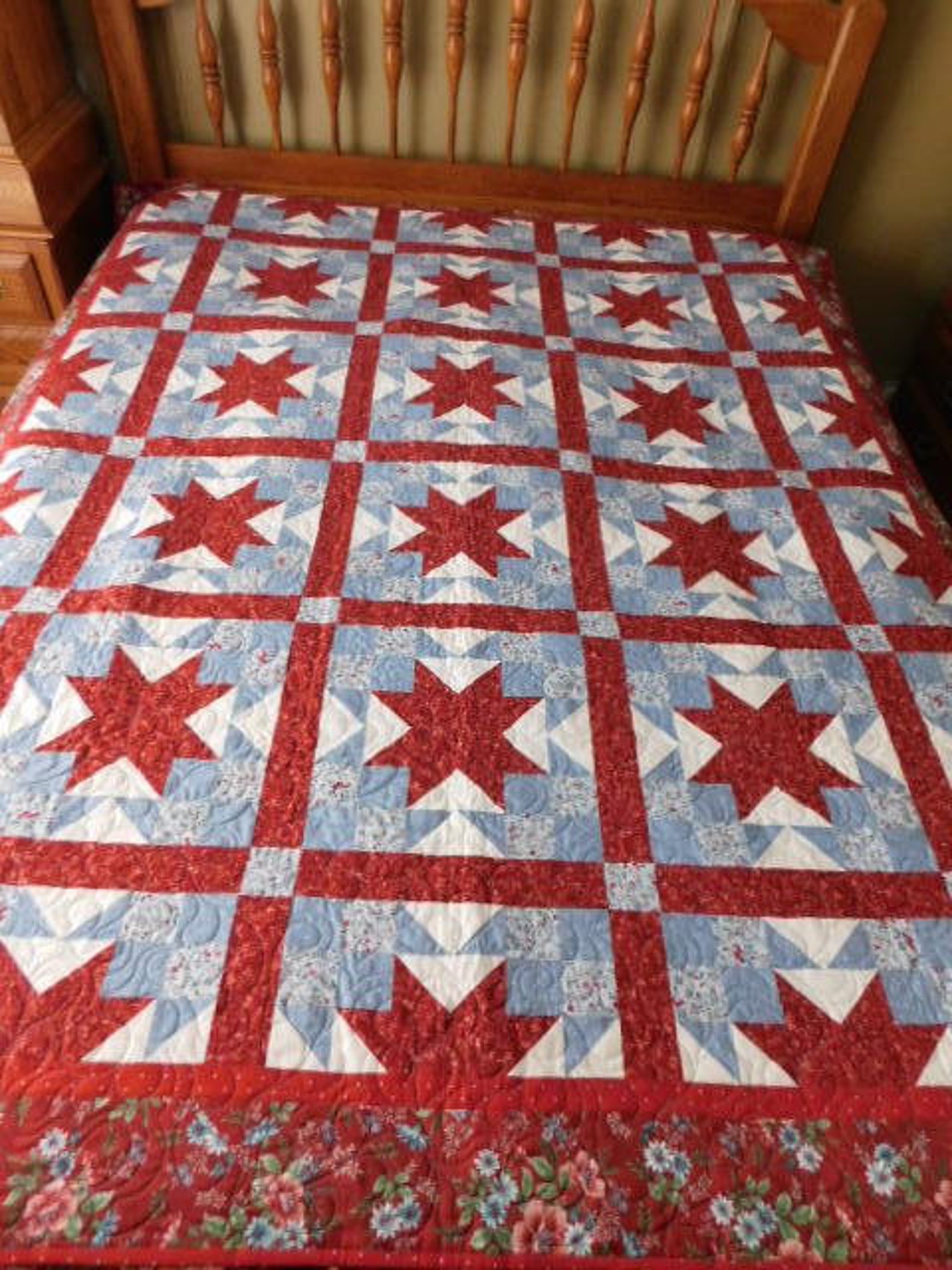 Flowers of Provence Quilt Kit - 66" X80" - Etsy