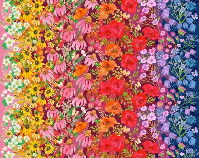 Superbloom - Robin Pickens - Wildflower Ombre - Jewel - 48780-12 ...