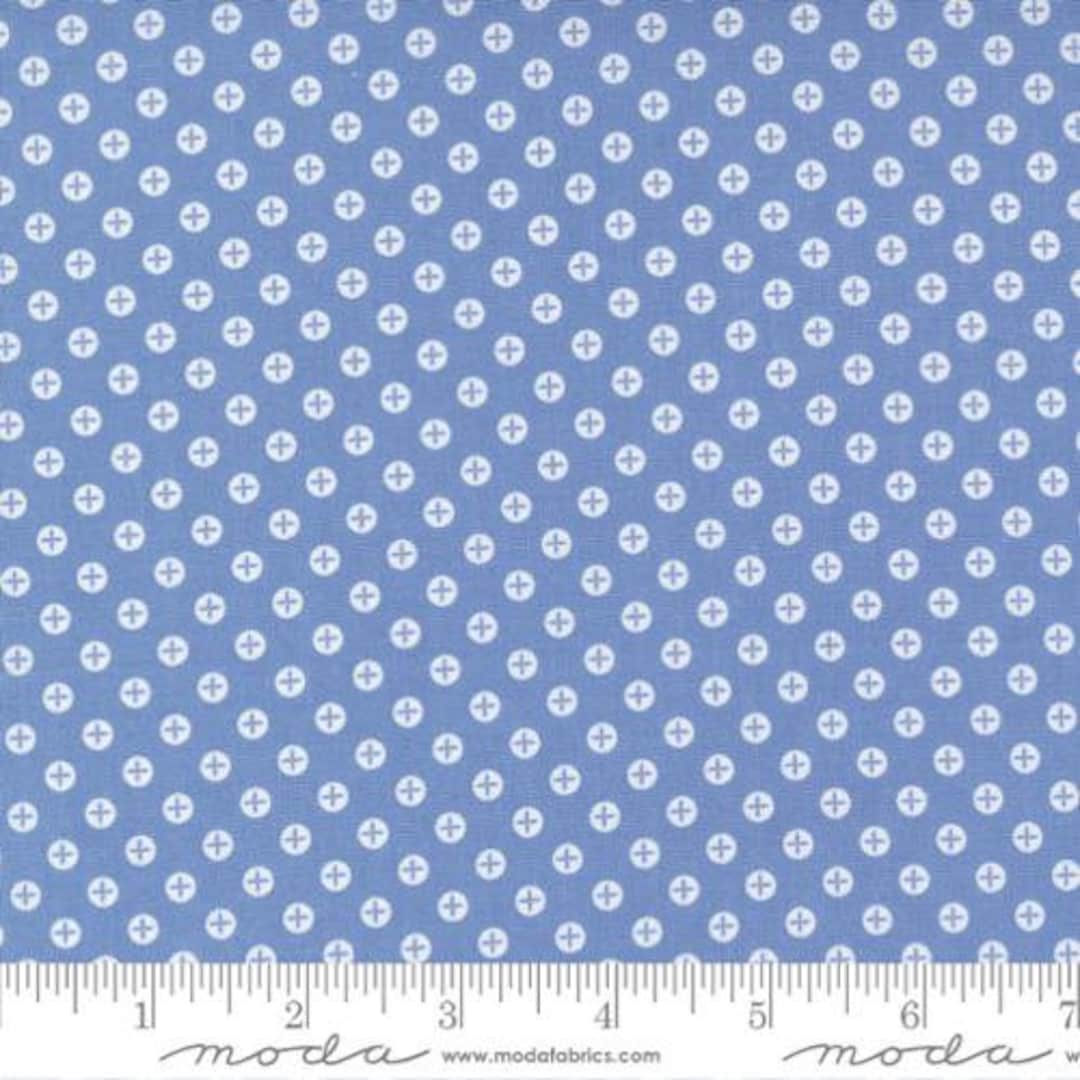 Sunwashed - Corey Yoder - Polka Dots - Sky - 29166-40 - Fabric is Sold ...
