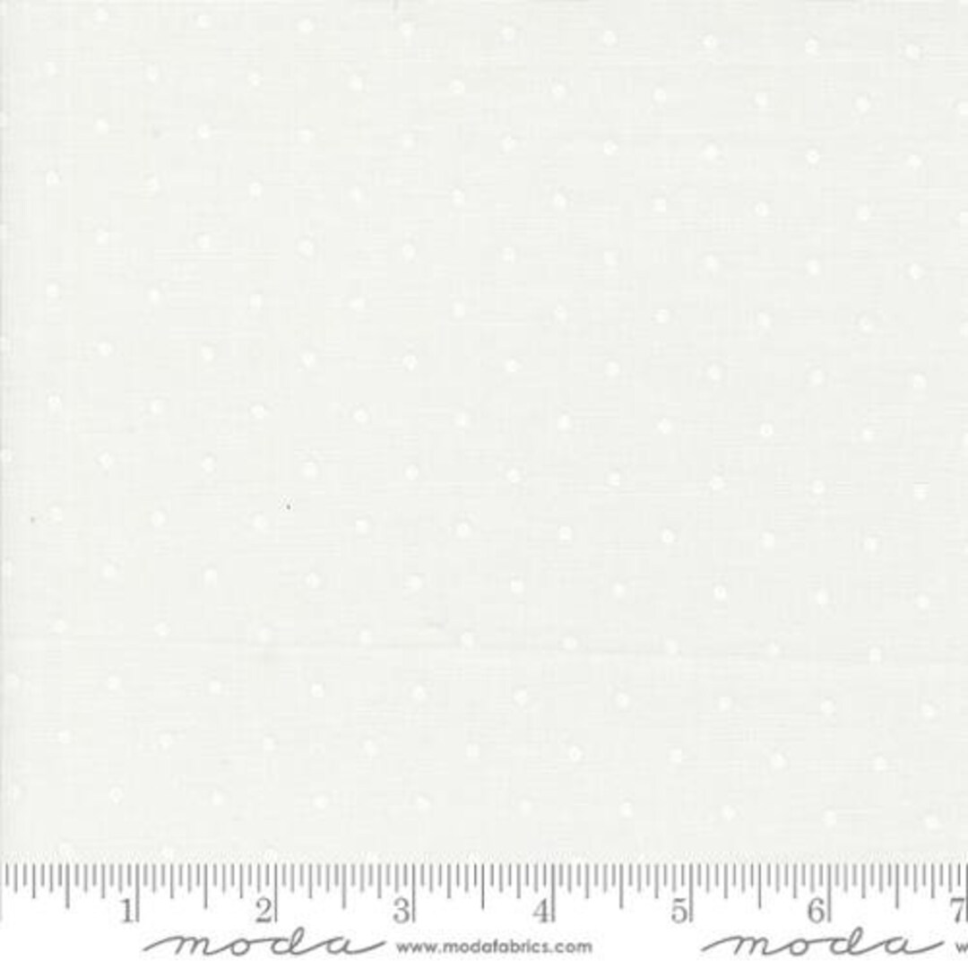 Country Rose Lella Boutique Magic Dots White Cloud 5175-21 Fabric is Sold in 1/2 Yard Increments ...