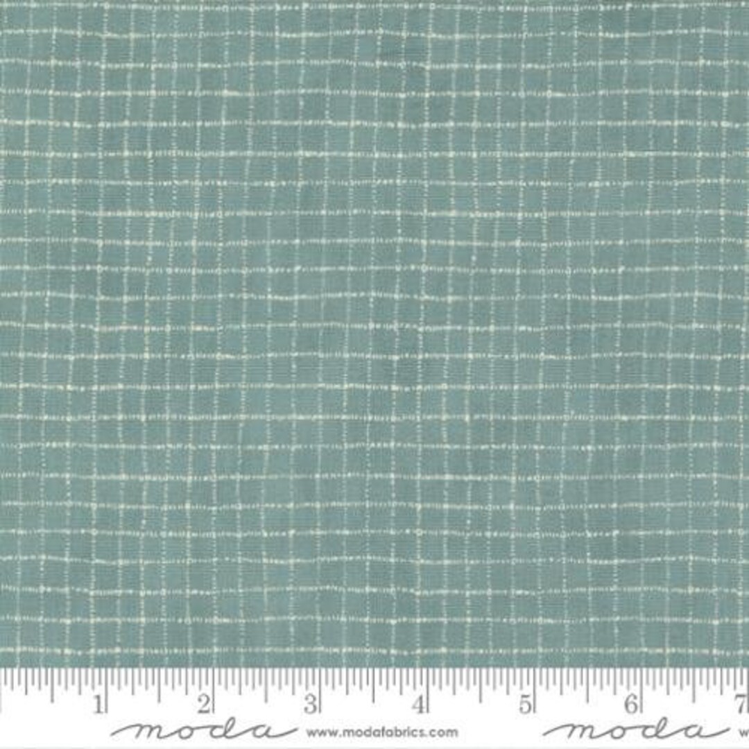 Collage - Janet Clare - Hotch Potch Checks - Sky - 16957-15 - Fabric is ...