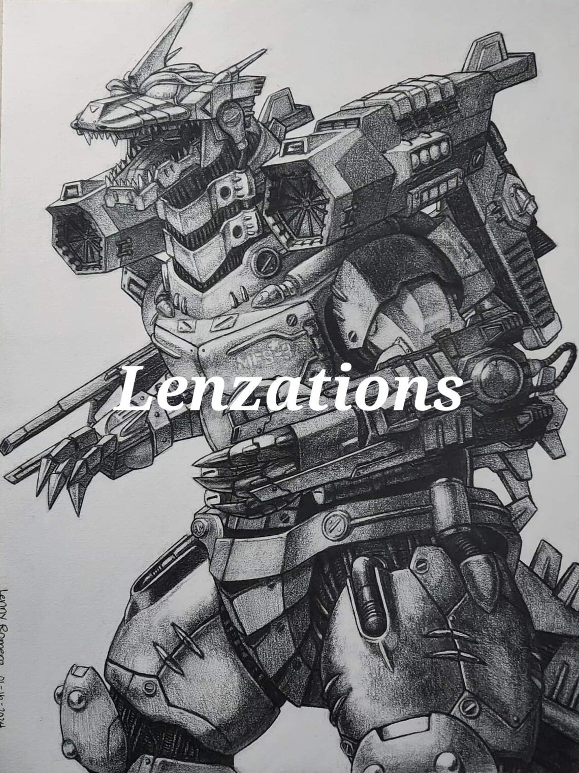 Kiryu Heavy Arms Mechagodzilla 2003 Print Poster - Etsy