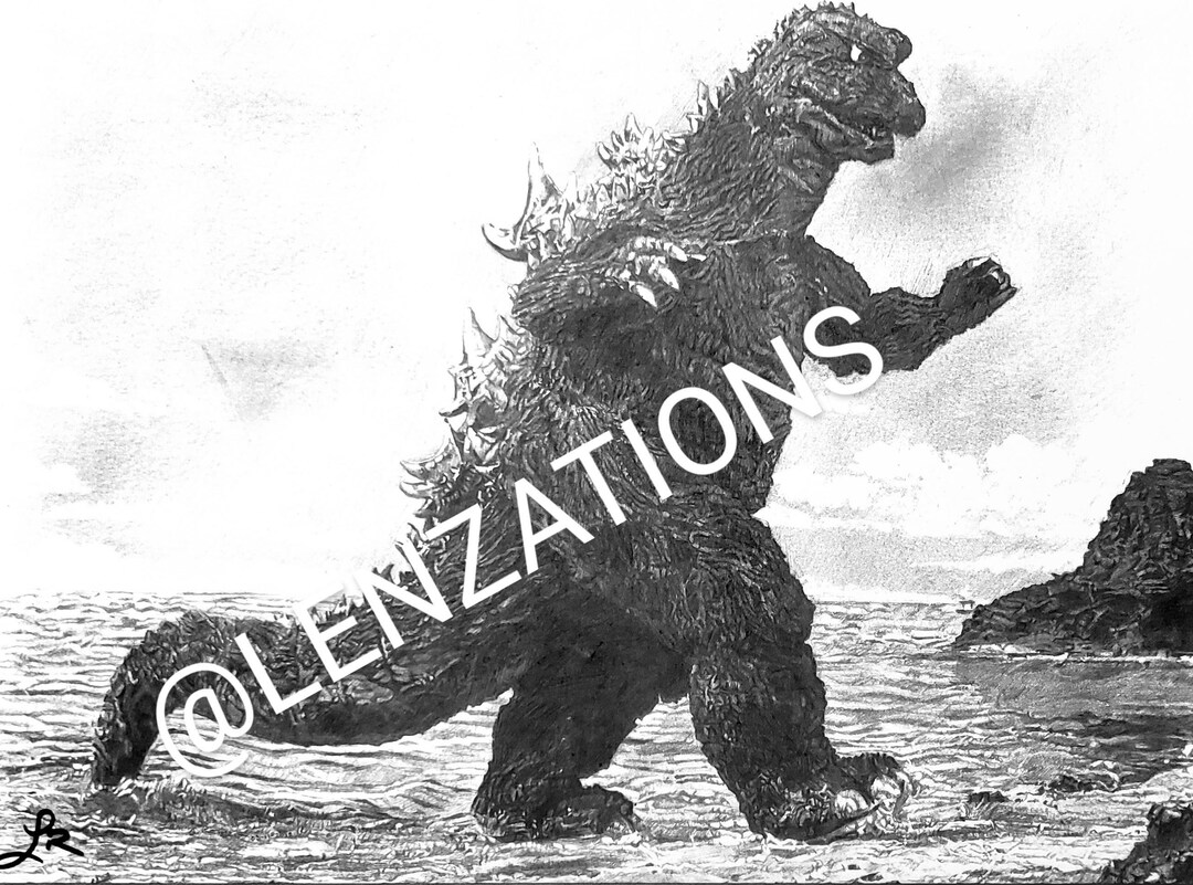 Godzilla 1968 Print Poster - Etsy