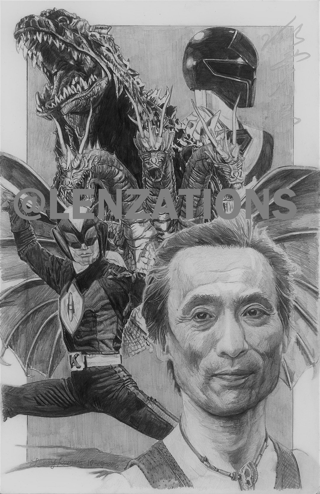 Tsutomu Kitigawa Tribute Print Poster - Etsy