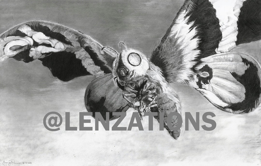 Mothra 2003 Print Poster - Etsy