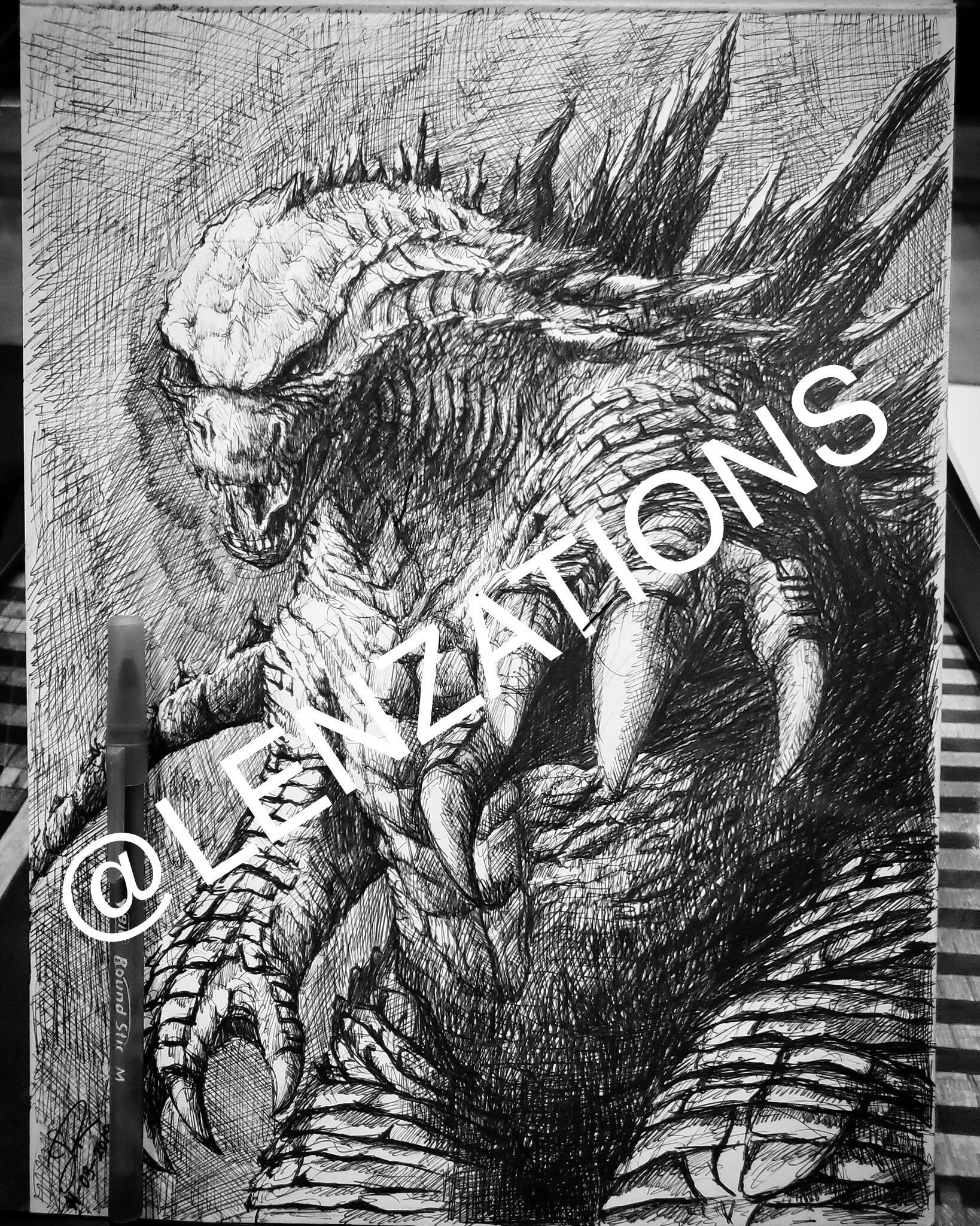 Godzilla 2014 Print Poster - Etsy