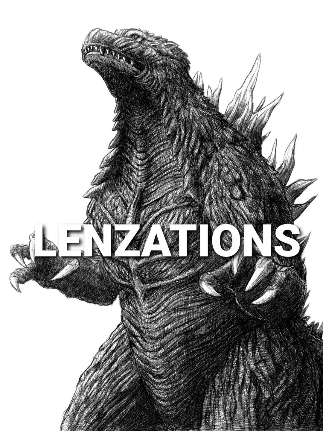 Godzilla 2003 Print Poster - Etsy