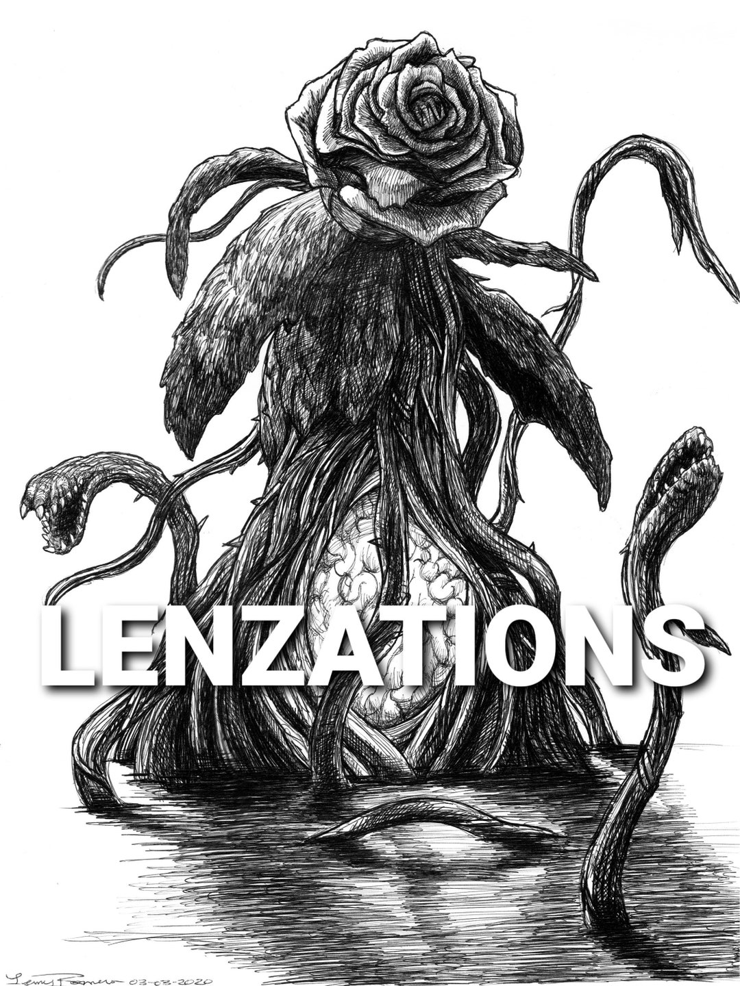 Biollante Rose Form Print Poster - Etsy