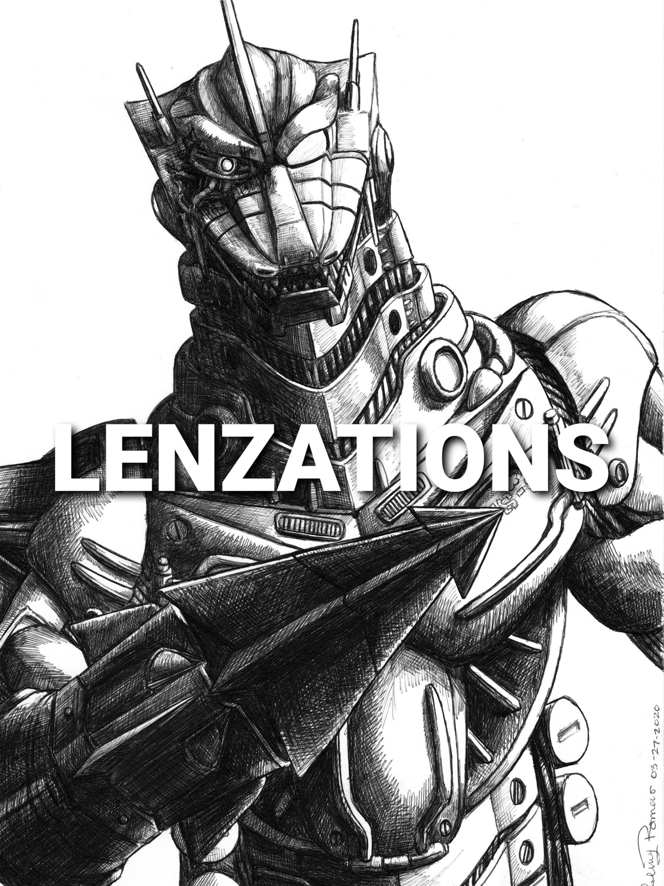 Kiryu Godzilla Drawing