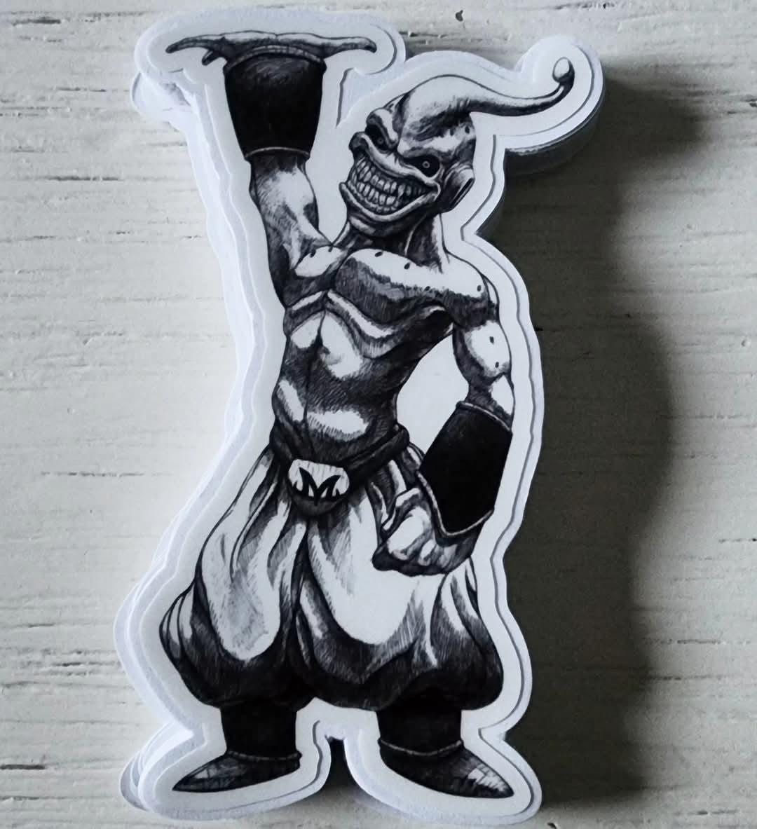 Majin Buu Kid Buu Sticker - Etsy