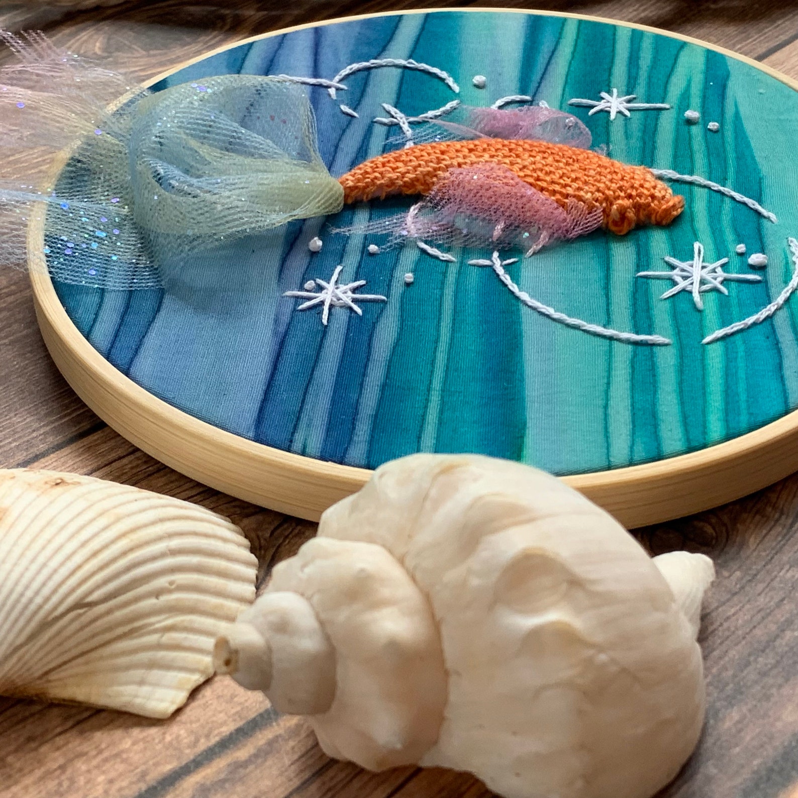 Koi Fish Embroidery Kit | 3D | DIY Embroidery - Etsy