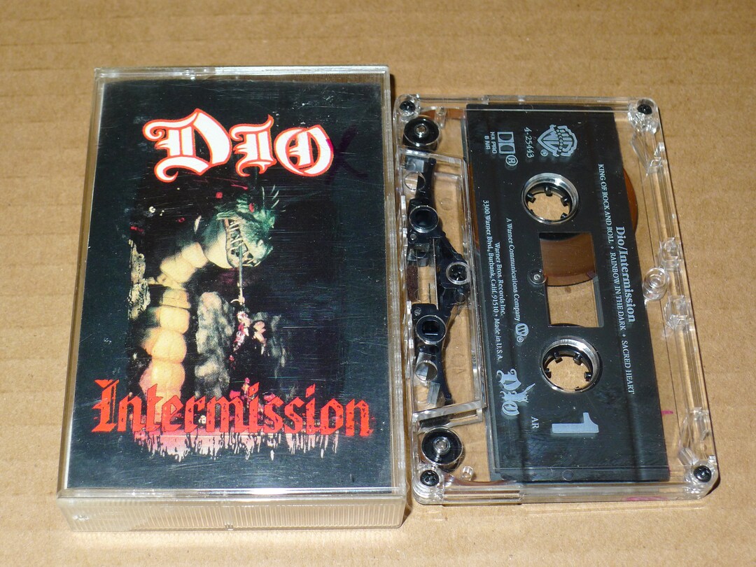 DIO Intermission CASSETTE Tape 1986 Heavy Metal - Etsy