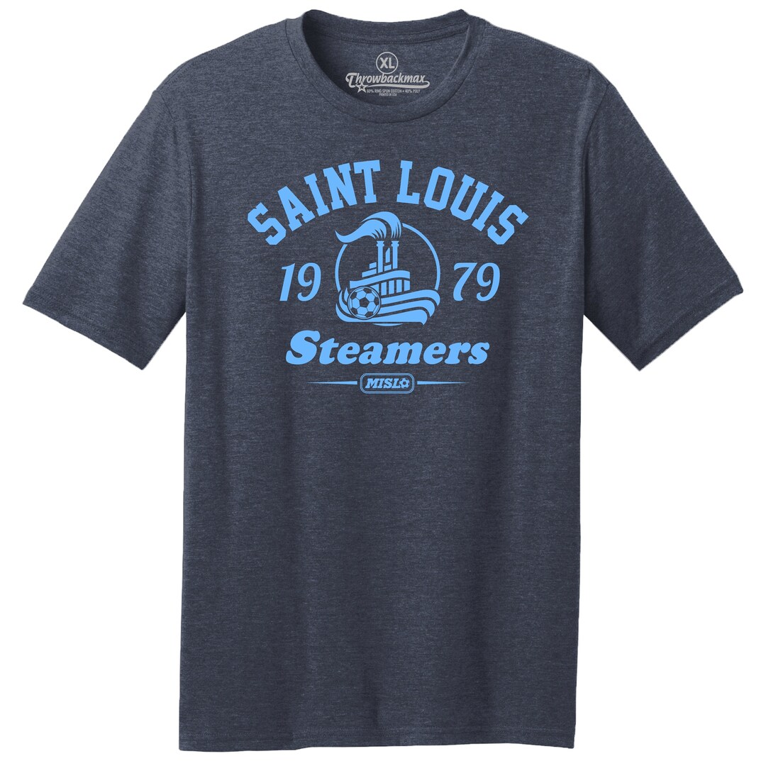 Saint Louis Steamers 1979 Tee: MISL Soccer Tri-blend Shirt - Etsy