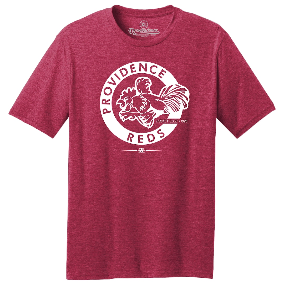 Providence Reds 1926 Hockey Classic Cut, Premium Tri-blend Tee Shirt ...