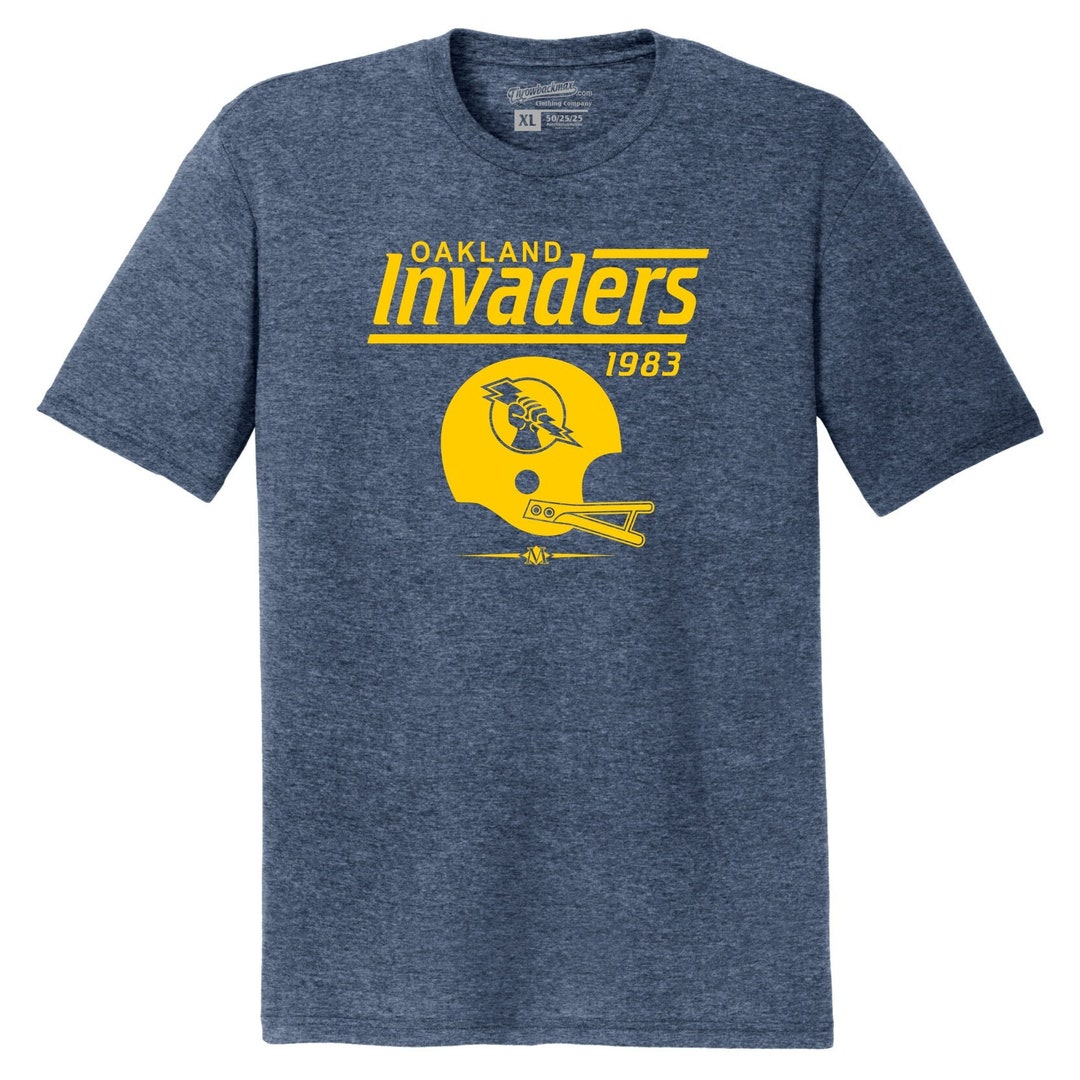 Throwbackmax Oakland Invaders 1983 USFL helmet - Etsy