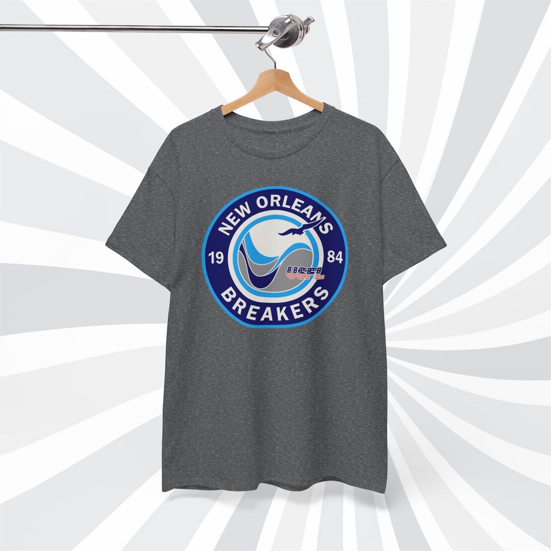 New Orleans Breakers 1984 USFL Vintage Football Logo T-shirt - Etsy