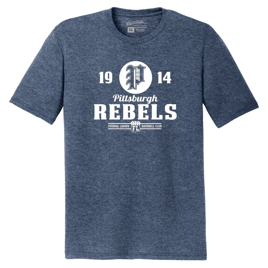 Throwbackmax Pittsburgh Rebels 1914 Federal League Baseball - Etsy España