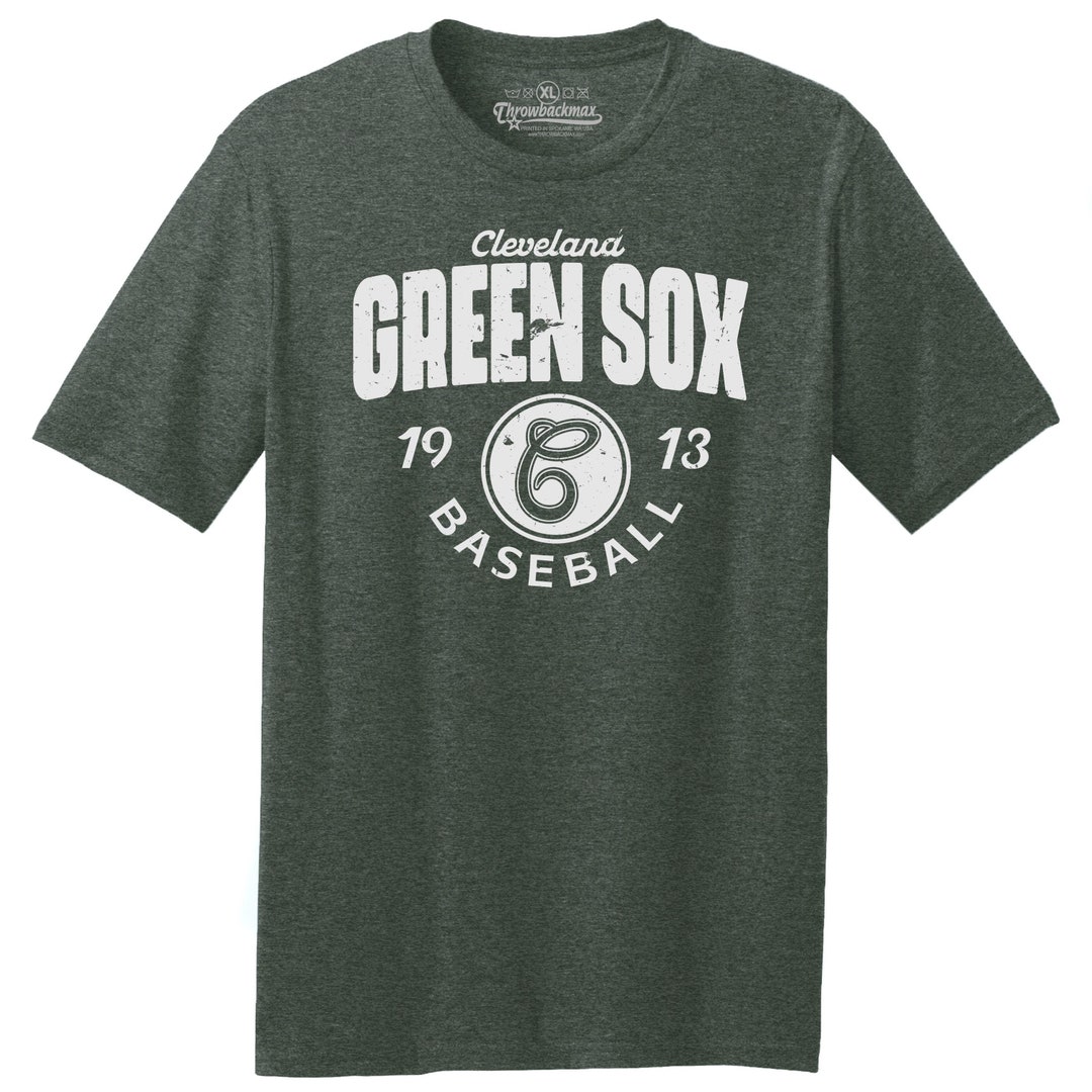 Throwbackmax Cleveland Green Sox 1913 Federal League Baseball Classic ...