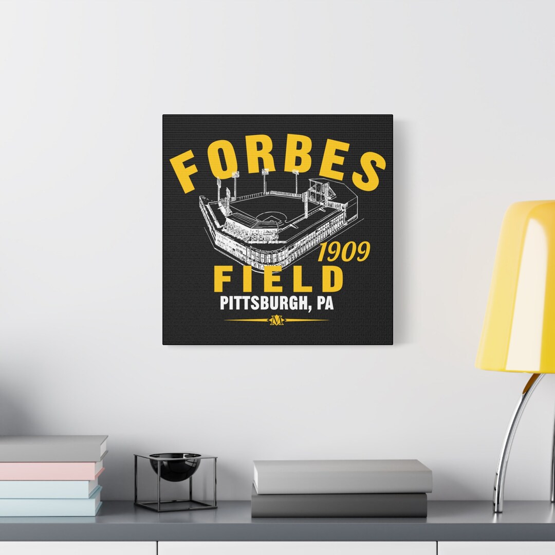 Throwbackmax Forbes Field Baseball 1909 Stretched Matte Canvas Wall Art ...