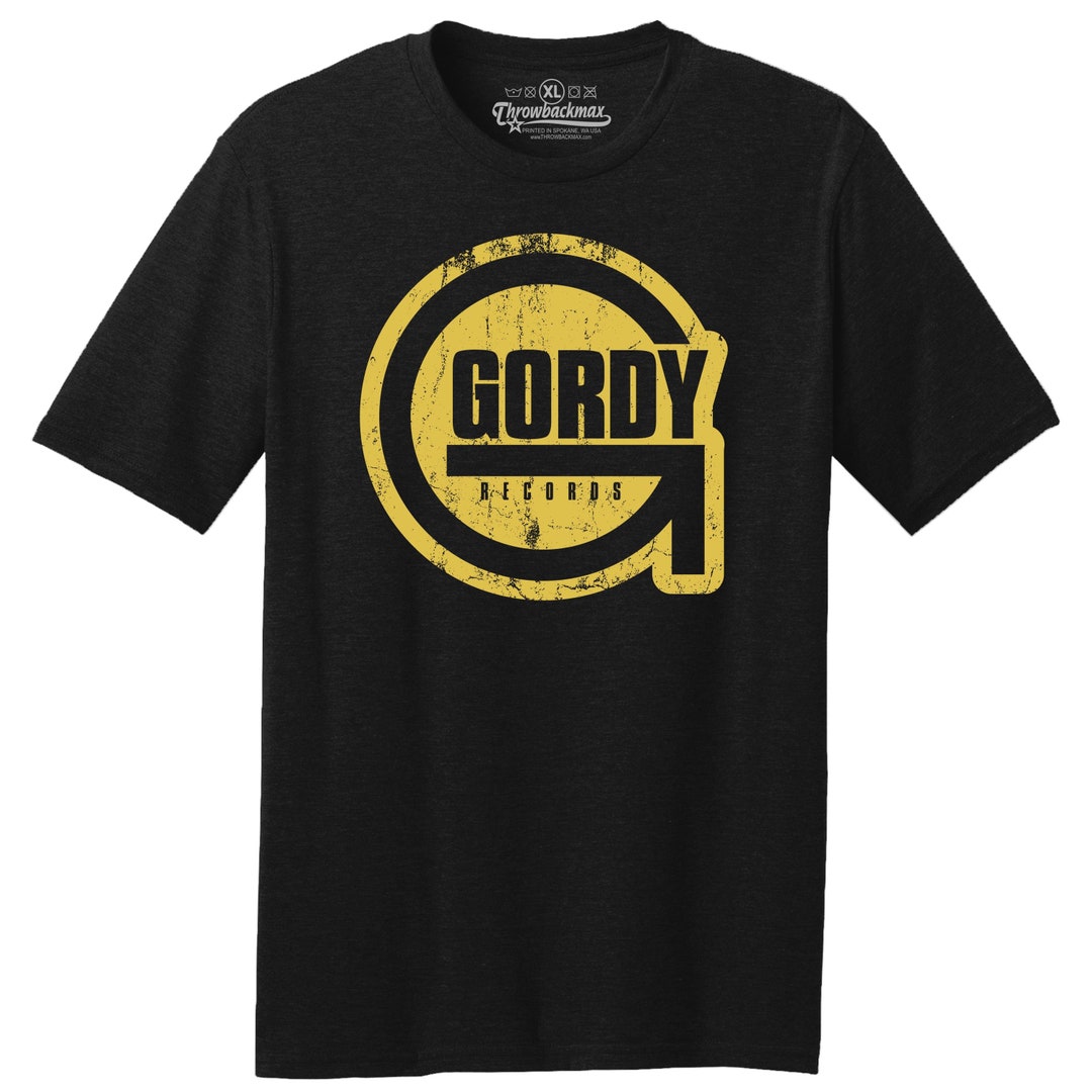 Throwbackmax Gordy Record Label Logo Classic Cut, Premium Tri-blend ...