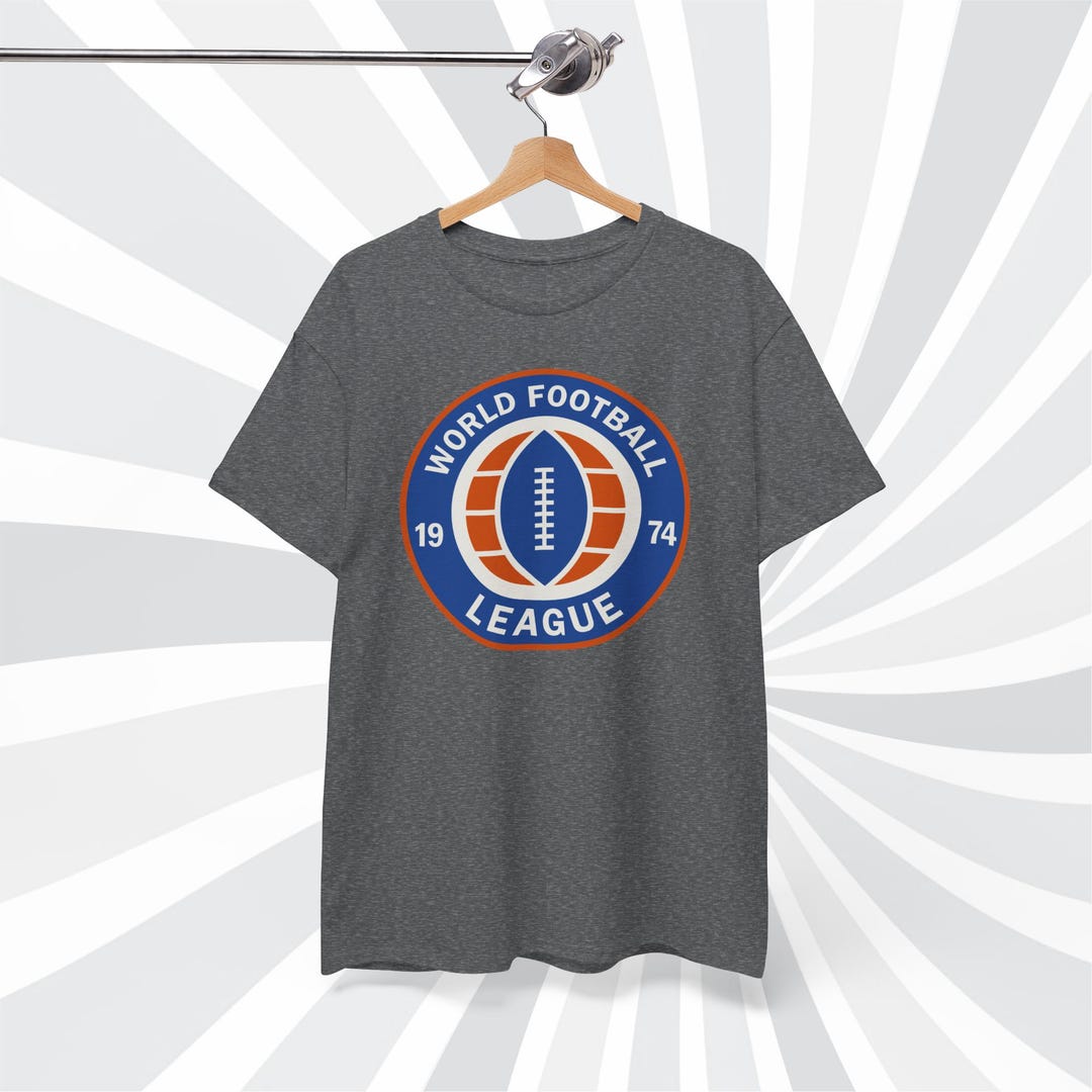 World Football League 1974 WFL Vintage Football Circle T-shirt - Etsy
