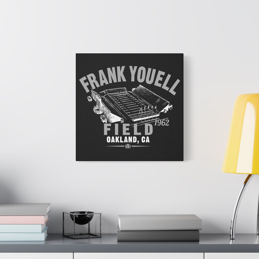 Throwbackmax Frank Youell Field 1962 Football Stretched Matte Canvas ...
