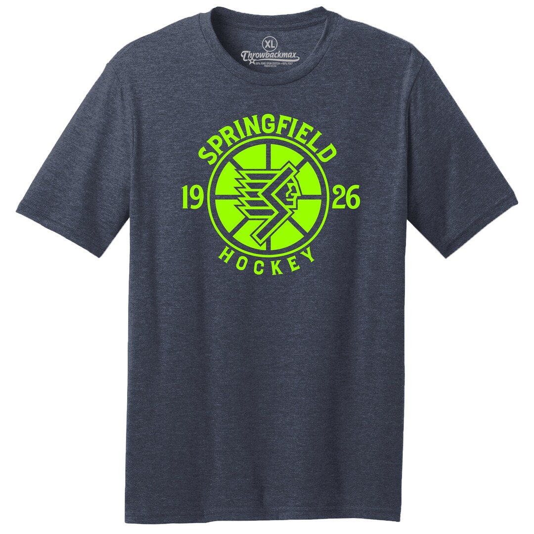 Throwbackmax Springfield Hockey Club "circle Logo" 1926 Hockey Premium ...