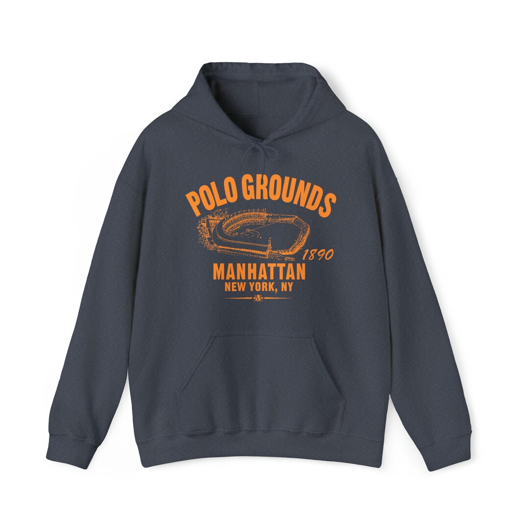 Throwbackmax Polo Grounds 1890 Baseball Hoodie Past Home of - Etsy