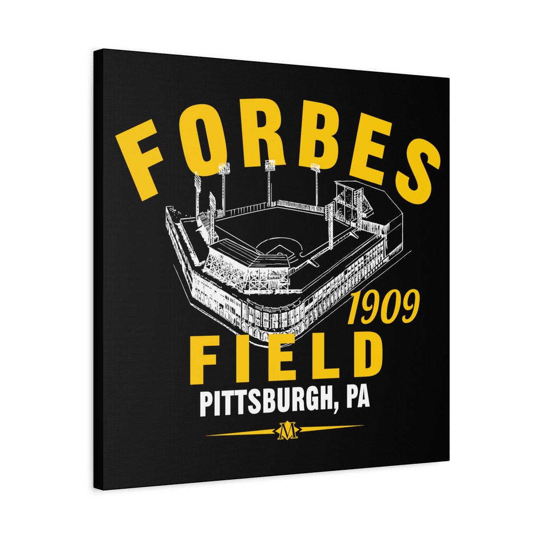 Forbes Field Baseball 1909 Stretched Matte Canvas Wall Art 1.25" - Past ...
